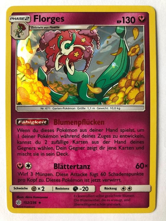 Florges - Holo - TCG Pokemon (Neu (gemäss Beschreibung)) in Nussbaumen ...