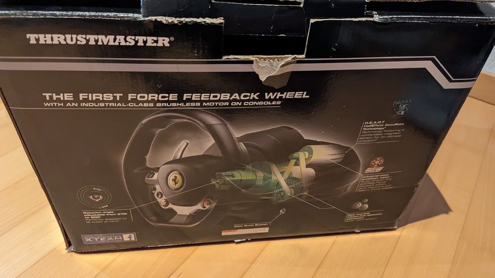 Volant Thrustmaster TX (Ferrari 458 Racing wheel) Xbox (D'occasion) à ...