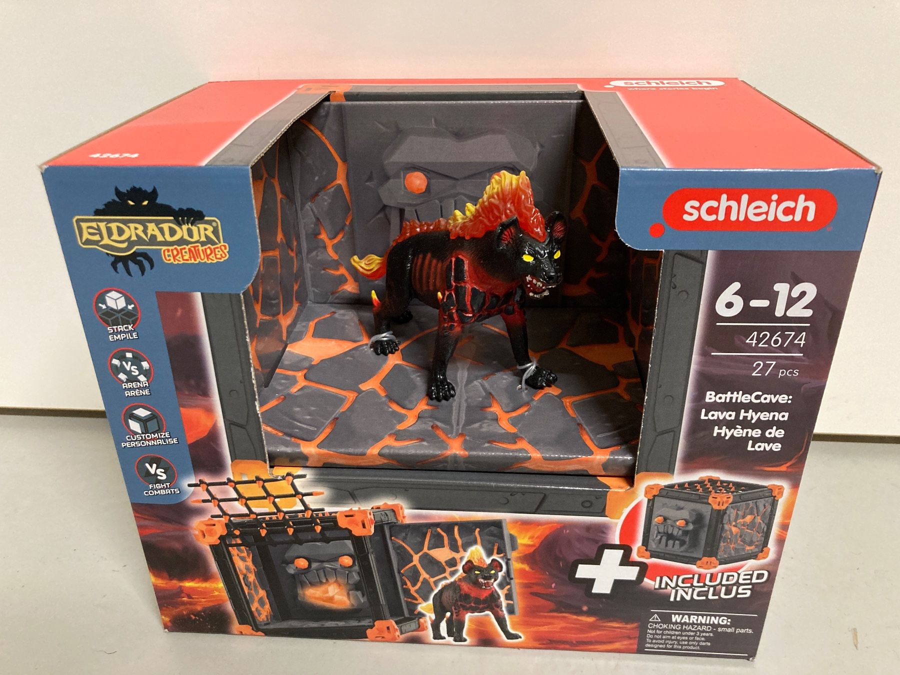 Schleich 42674 BattleCave Lavahyäne - Neu & OVP (Neu und ...