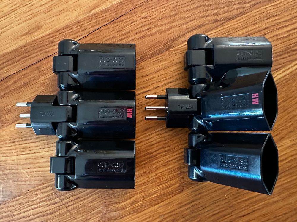 MAX HAURI AG Clip Clap Abzweigstecker 3x Typ 13 schwarz (Gebraucht) in ...
