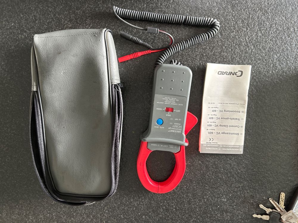 Stromzange Strommessgerät VC601 (Gebraucht) in Mörschwil für CHF 25 ...