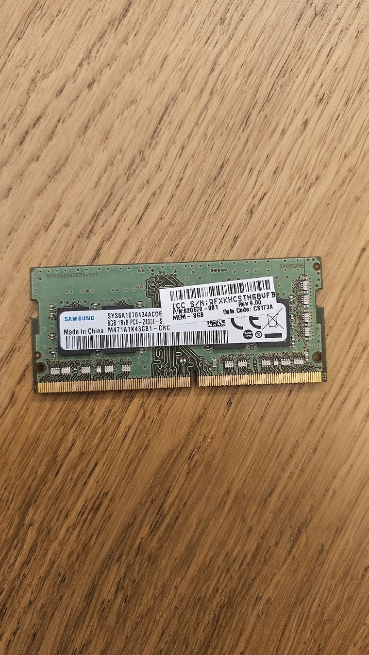 8 GB Ram für Laptop (mit Adapter aucg für PC) (Gebraucht) in Dottikon ...
