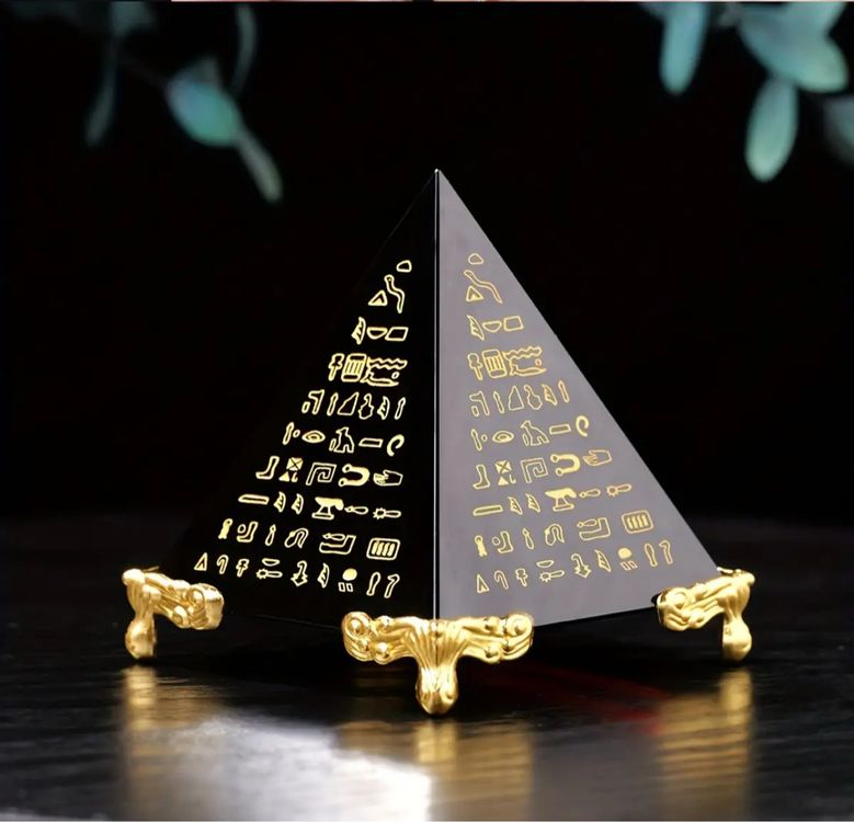 Amulett & Talisman Obsidian Pyramide (Neu und originalverpackt) in ...