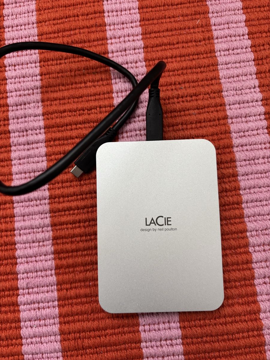 LaCie Mobile Drive 1TB, USB-C Silber - Top Zustand! (Neu (gemäss ...