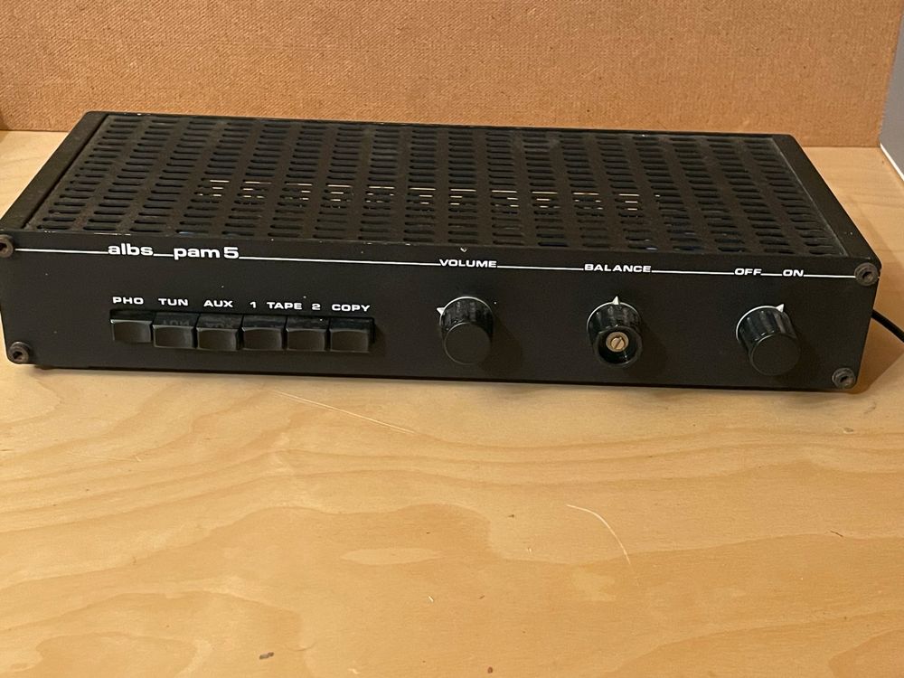 Albs pam5 Vorverstärker (Gebraucht) in Wohlen AG für CHF 75 – mit ...