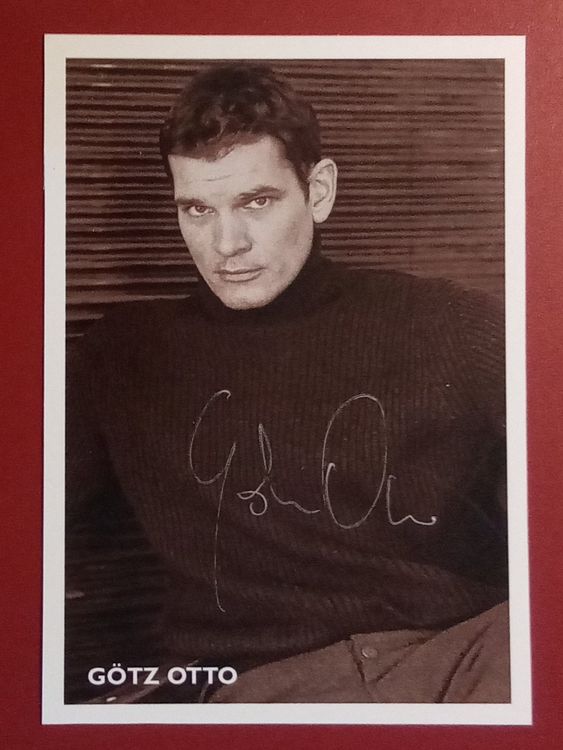 Götz Otto Autogramm signiert Fotopostkarte 10x15cm (Gebraucht) in ...