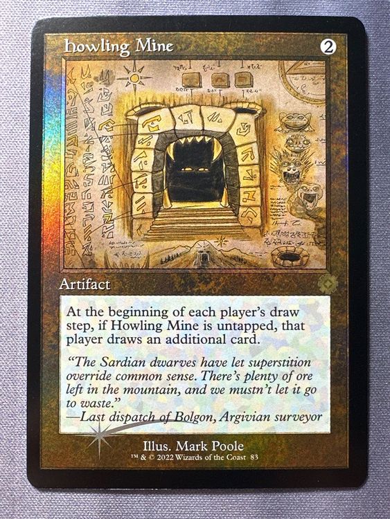 Howling Mine FOIL #83 Retro Frame Artifacts | Kaufen auf Ricardo