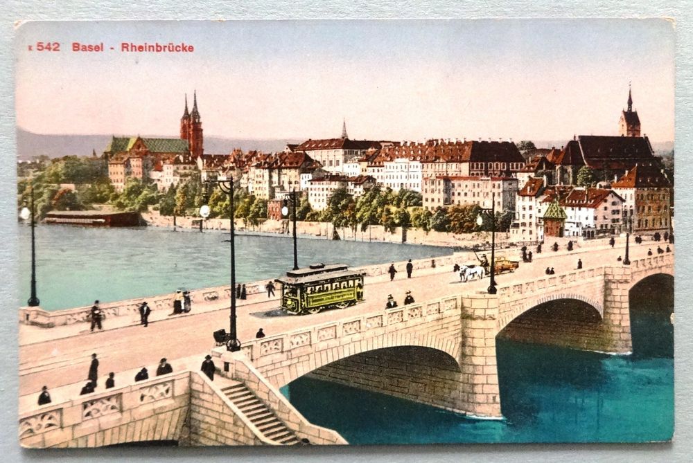 Basel - Rheinbrücke | Kaufen auf Ricardo