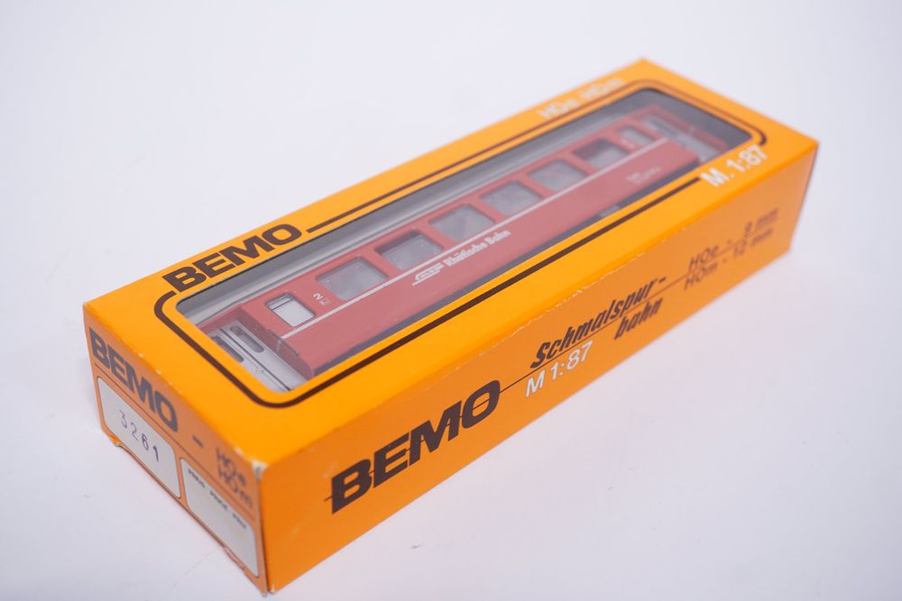 4∑ Bemo 3261 RhB Personenwagen 2. Klasse rot B 2451 | Kaufen auf Ricardo