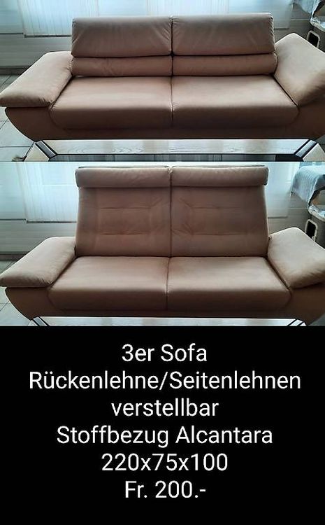 3er Sofa (Gebraucht) in Gränichen für CHF 50 – nur Abholung auf Ricardo kaufen