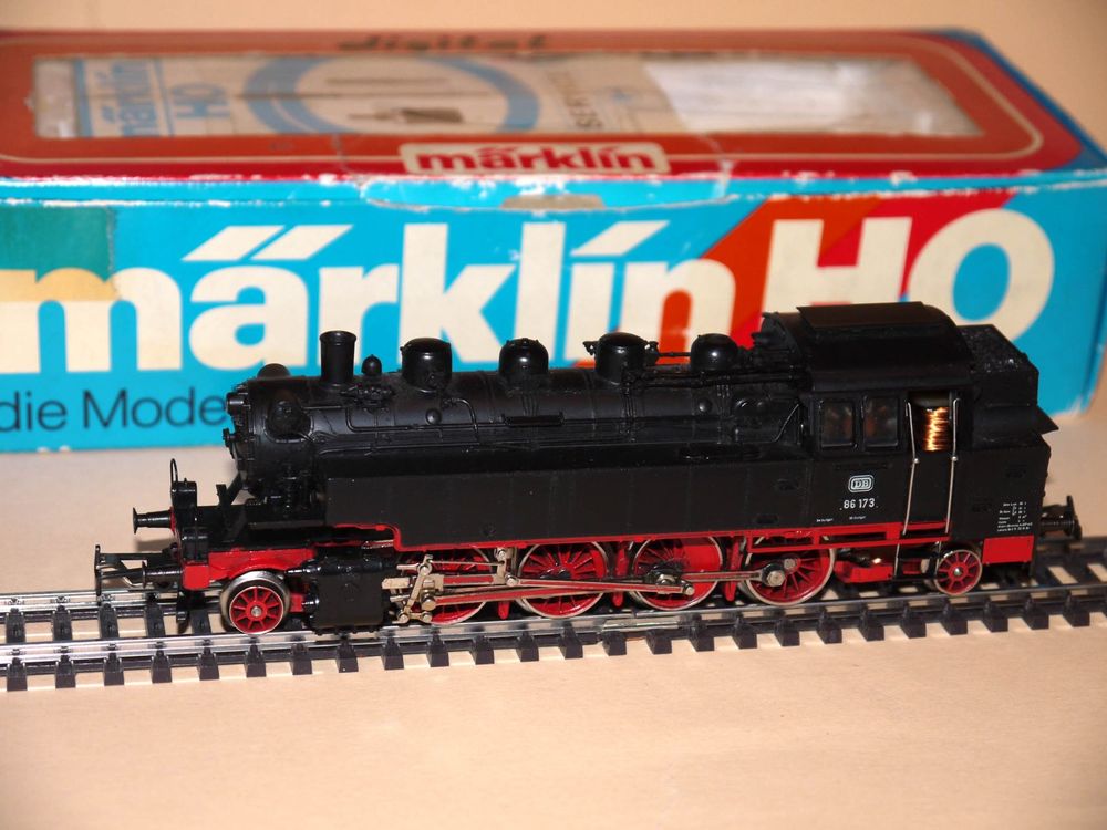 Märklin H0-3096 Dampflokomotive DB BR86 digital (Gebraucht) in Riazzino ...