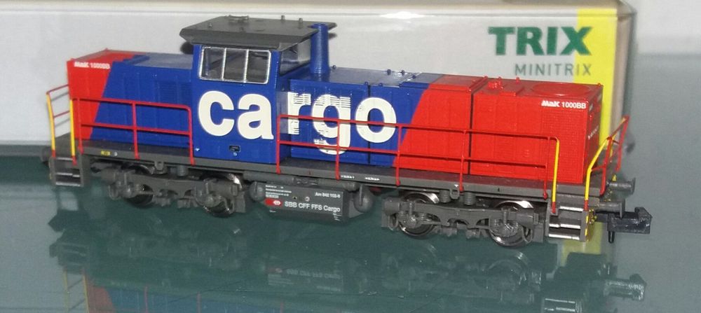 Minitrix 12352 - Diesellok Serie Am 842 - S/BB - analog (Neu (gemäss ...