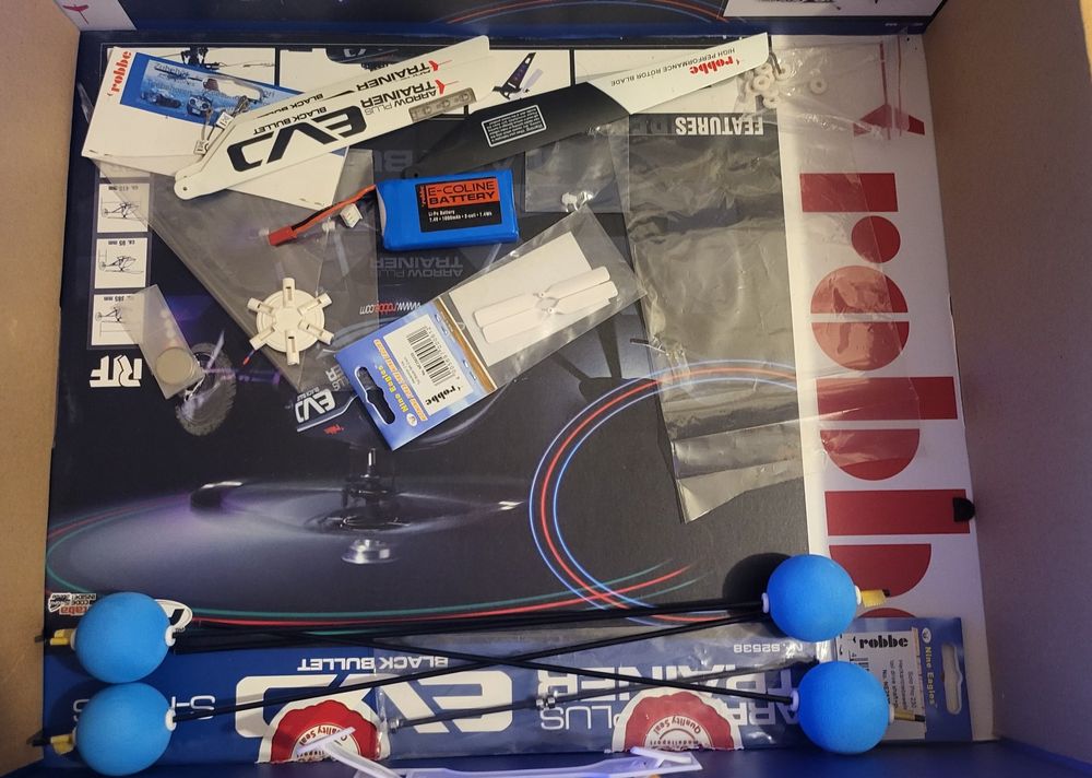 Robbe Arrow Plus Trainer EVO Helicopter RTF 2,4 - 2 Stk (Gebraucht) in ...