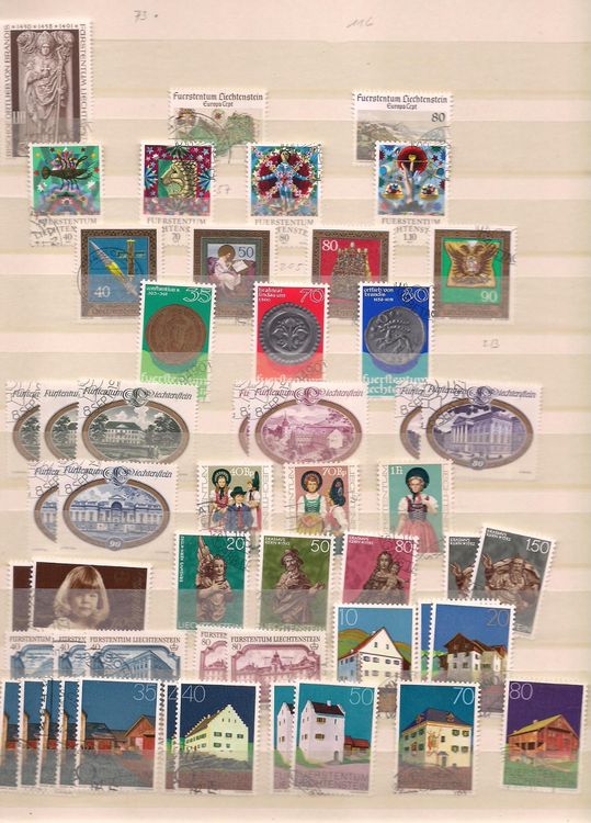 Liechtenstein 1977 und 1978 , ab nur 1 Fr! | Kaufen auf Ricardo