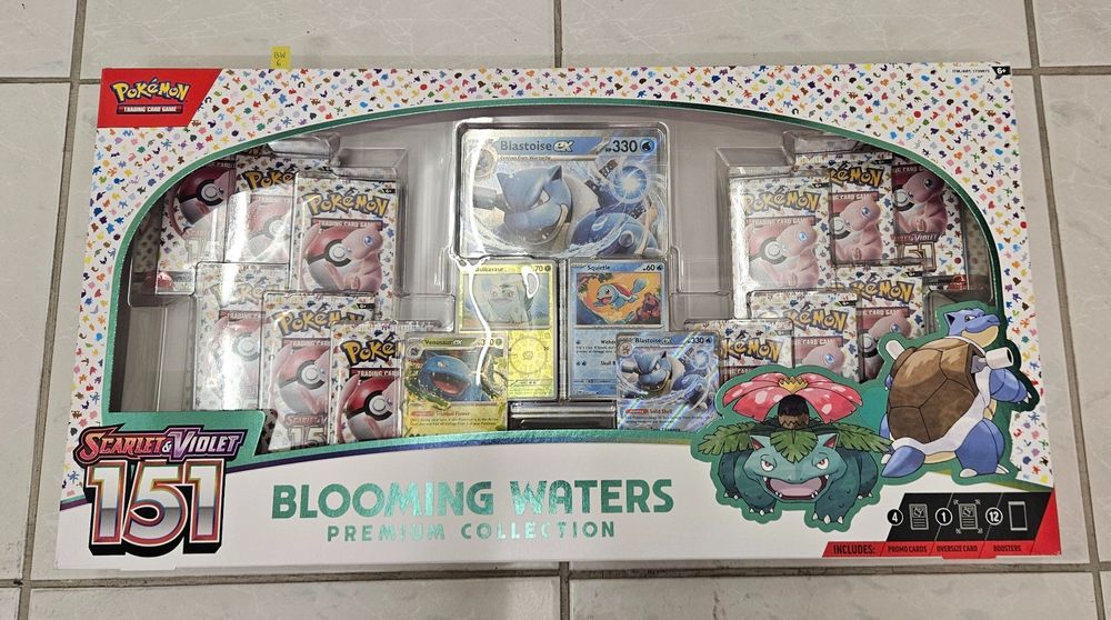 Pokémon 151 Blooming Waters Premium Collection Box (Neu und ...