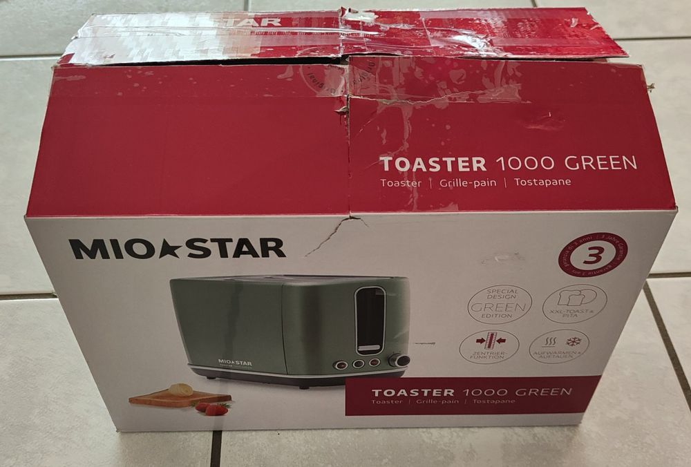 Toaster 1000 green!!! NEU!!! (Neu (gemäss Beschreibung)) in Derendingen ...