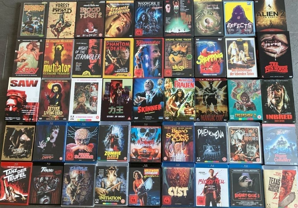 Sammlung Splatter/Gore/Horrorfilme DVD/Blu Ray (Gebraucht) in ...