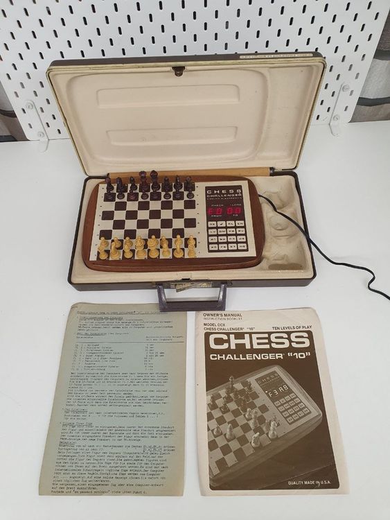 Vintage Electronic Fidelity Chess Challenger CCX "10" L 1428 (Gebraucht ...