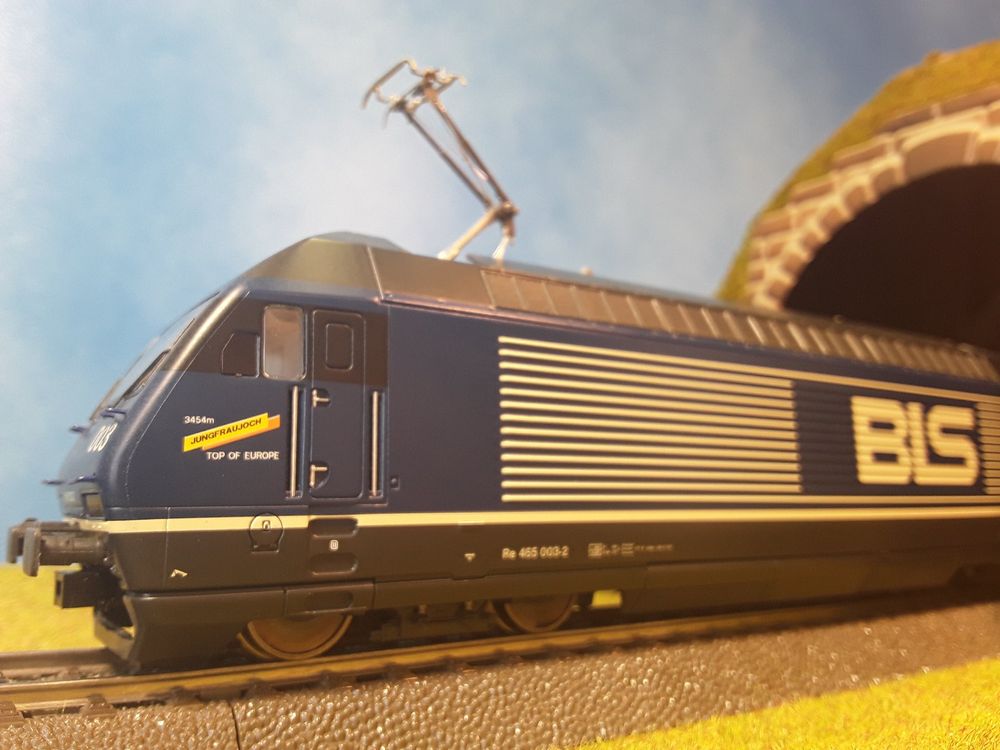 Roco __ BLS __ Lokomotive Re 465 __ OVP __ AC __ Spur H0 (Gebraucht) in ...