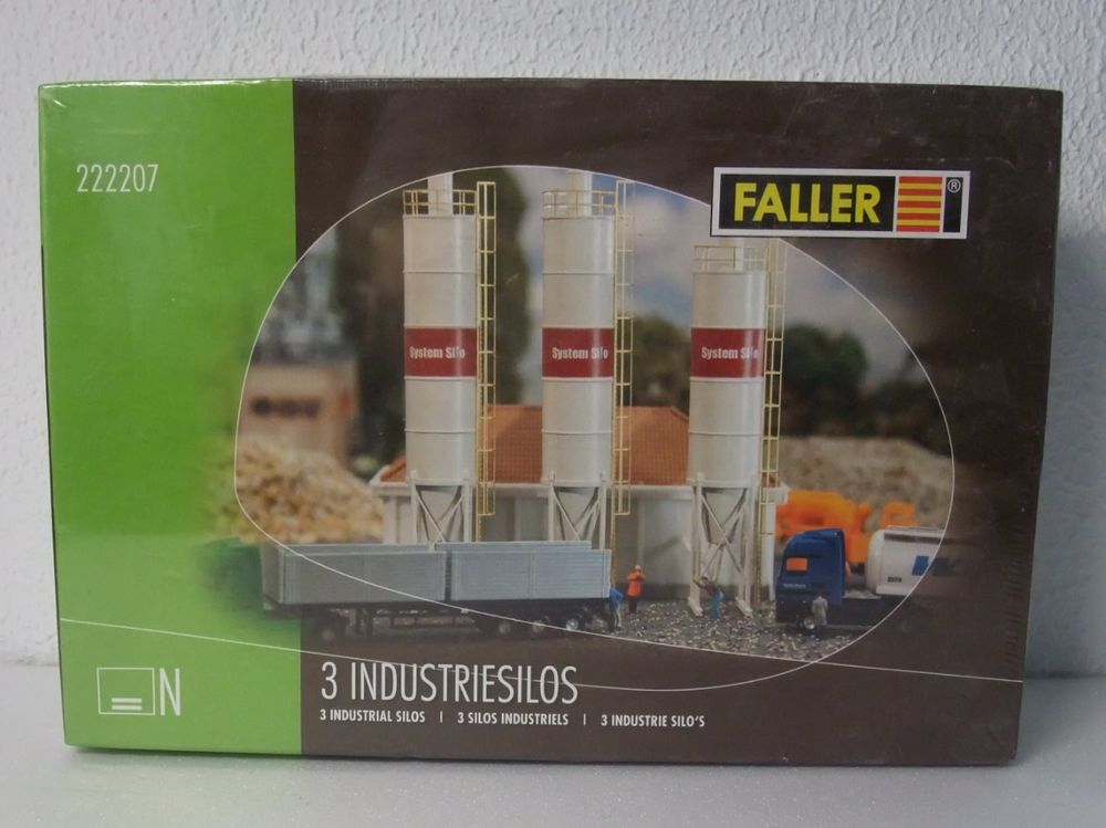 Faller Spur N Bausatz 3 Industriesilos | Kaufen auf Ricardo