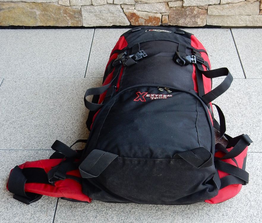 Rucksack Berghaus «Xextrem 7000 Tour» 50 Liter - Rot/Schwarz (Gebraucht ...
