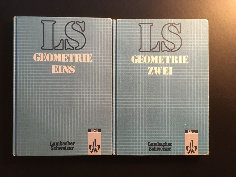 Lambacher Schweizer: Geometrie Eins/Zwei (1983/1985) (Gebraucht) in Buchs SG für CHF 10 – mit ...