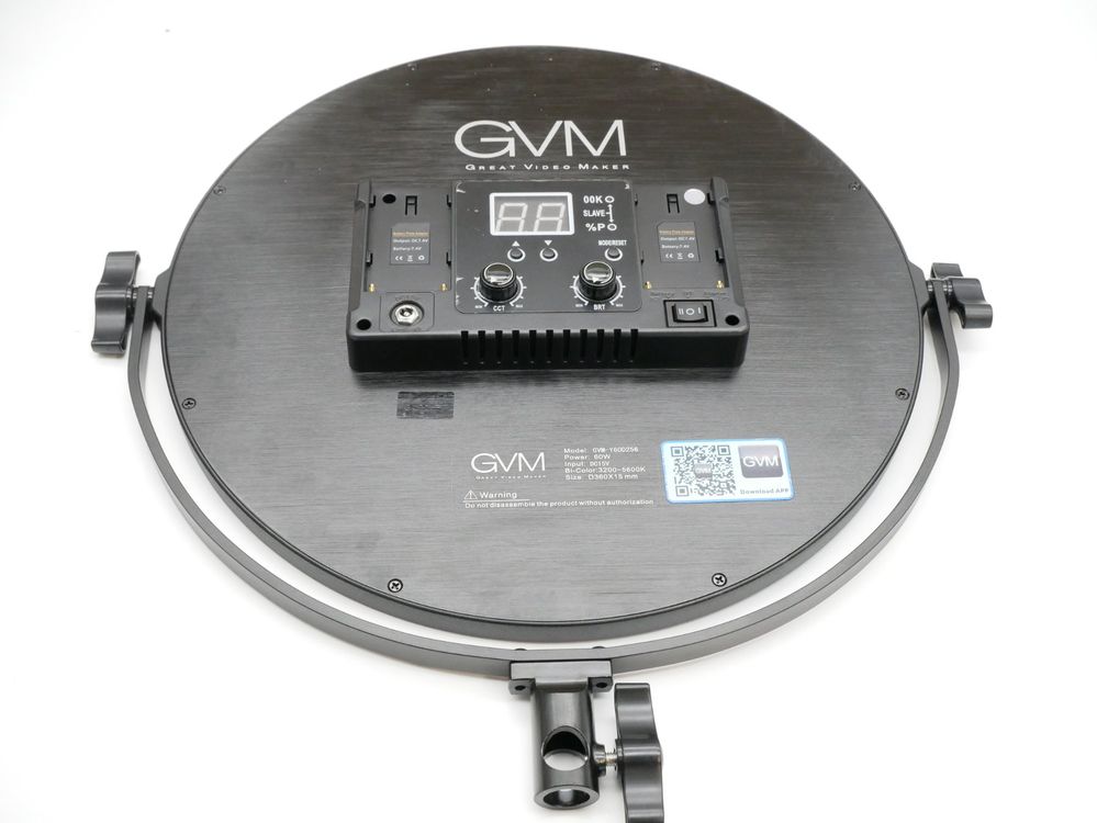 GVM Y60D256 Bi-Color LED Video Edge Light 15" (Neu (gemäss Beschreibung ...