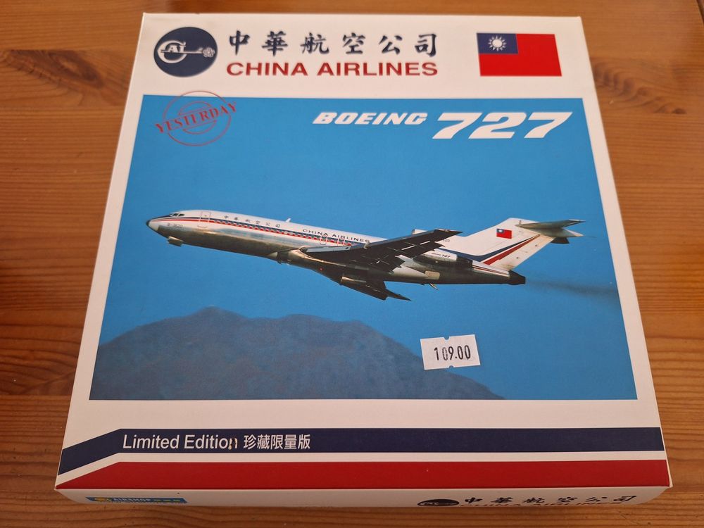 China Airlines Boeing 727 1:200 (Gebraucht) in Sargans für CHF 50 – mit ...