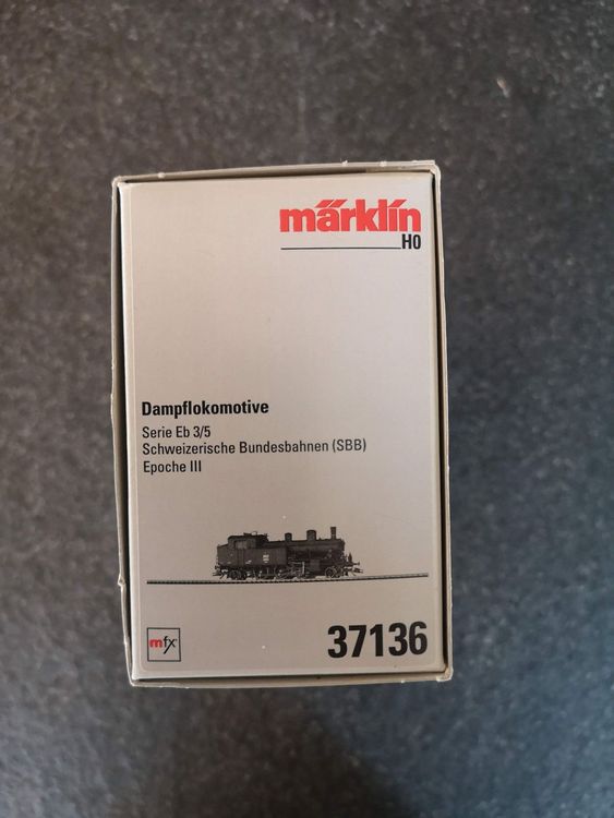 Dampflokomotive H0 37136 | Kaufen auf Ricardo