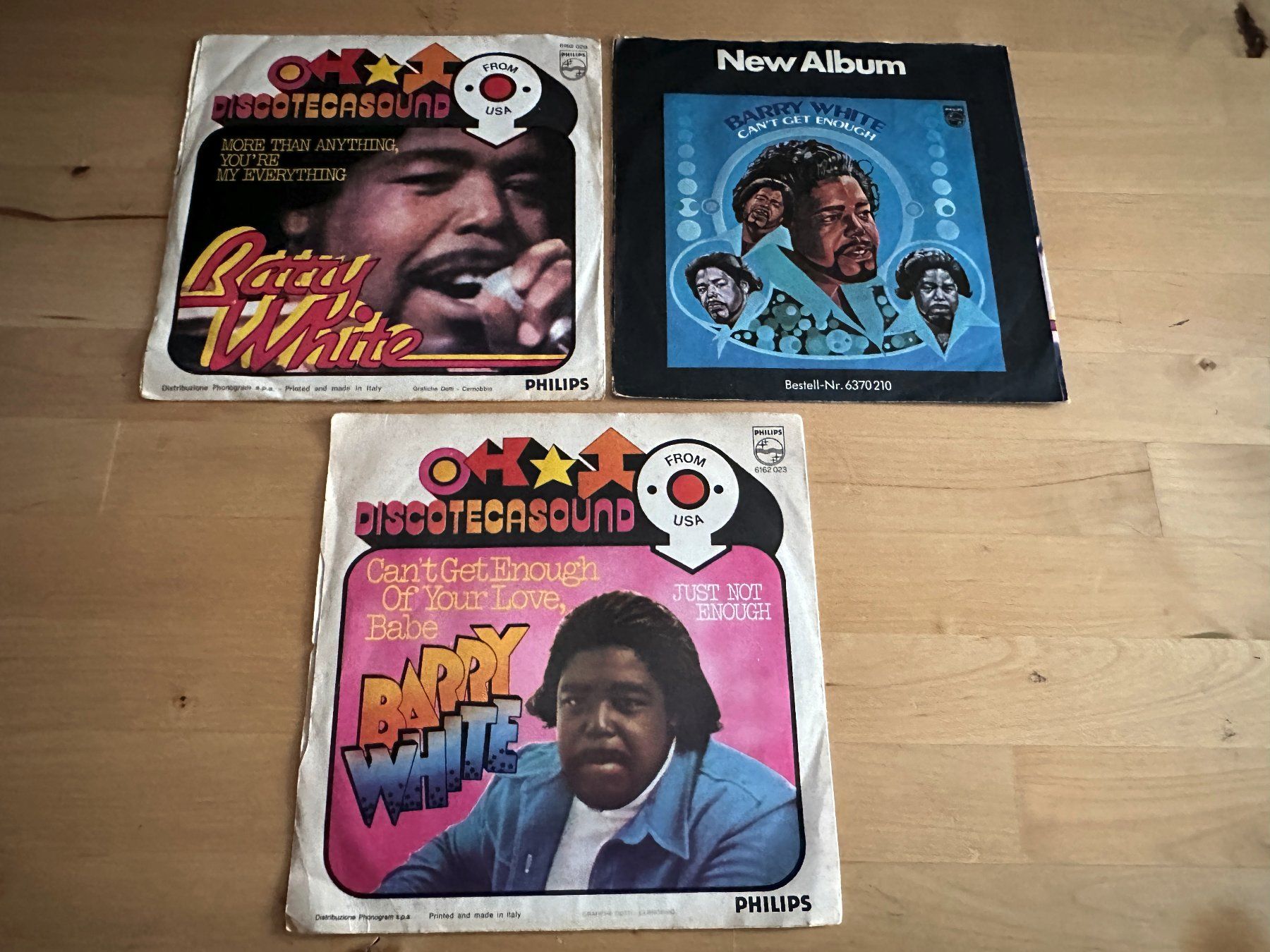 BARRY WHITE rare Singles SOUL Kult Hits FUNK DISCO 70's (Gebraucht) in ...