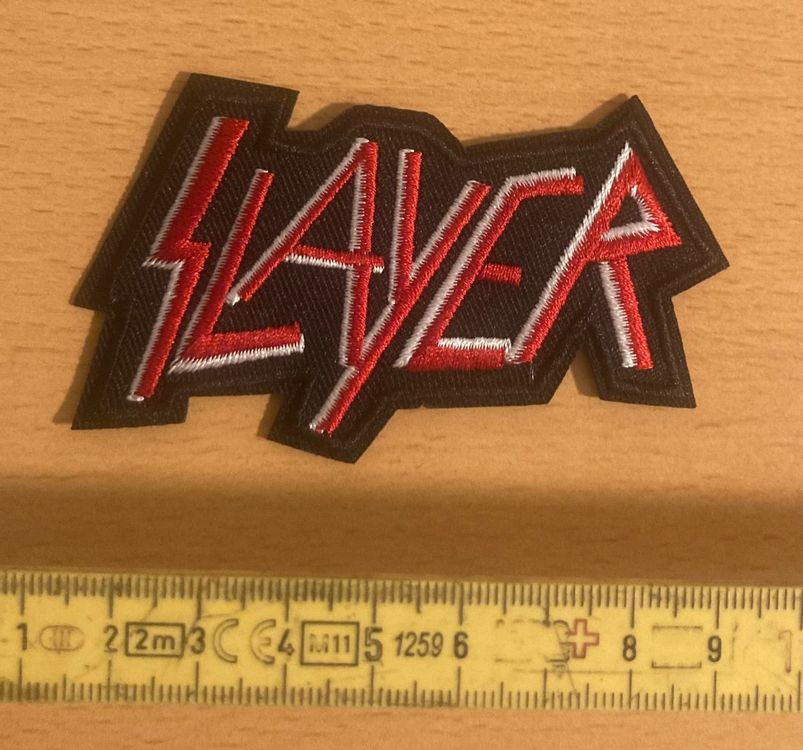 Slayer Patch Sticker Aufnäher Metal Rock Band 6 (Neu (gemäss Beschreibung)) in Horn für CHF 6 ...