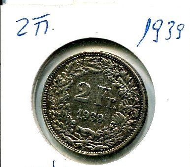 2 Franken Silbermünze 1939 | Kaufen auf Ricardo