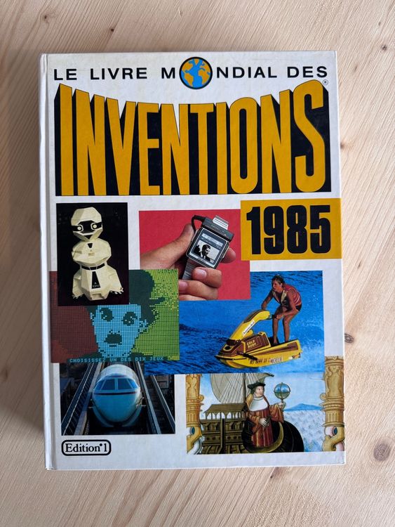 Inventions book from 1985 first edition livre des inventions | Kaufen ...