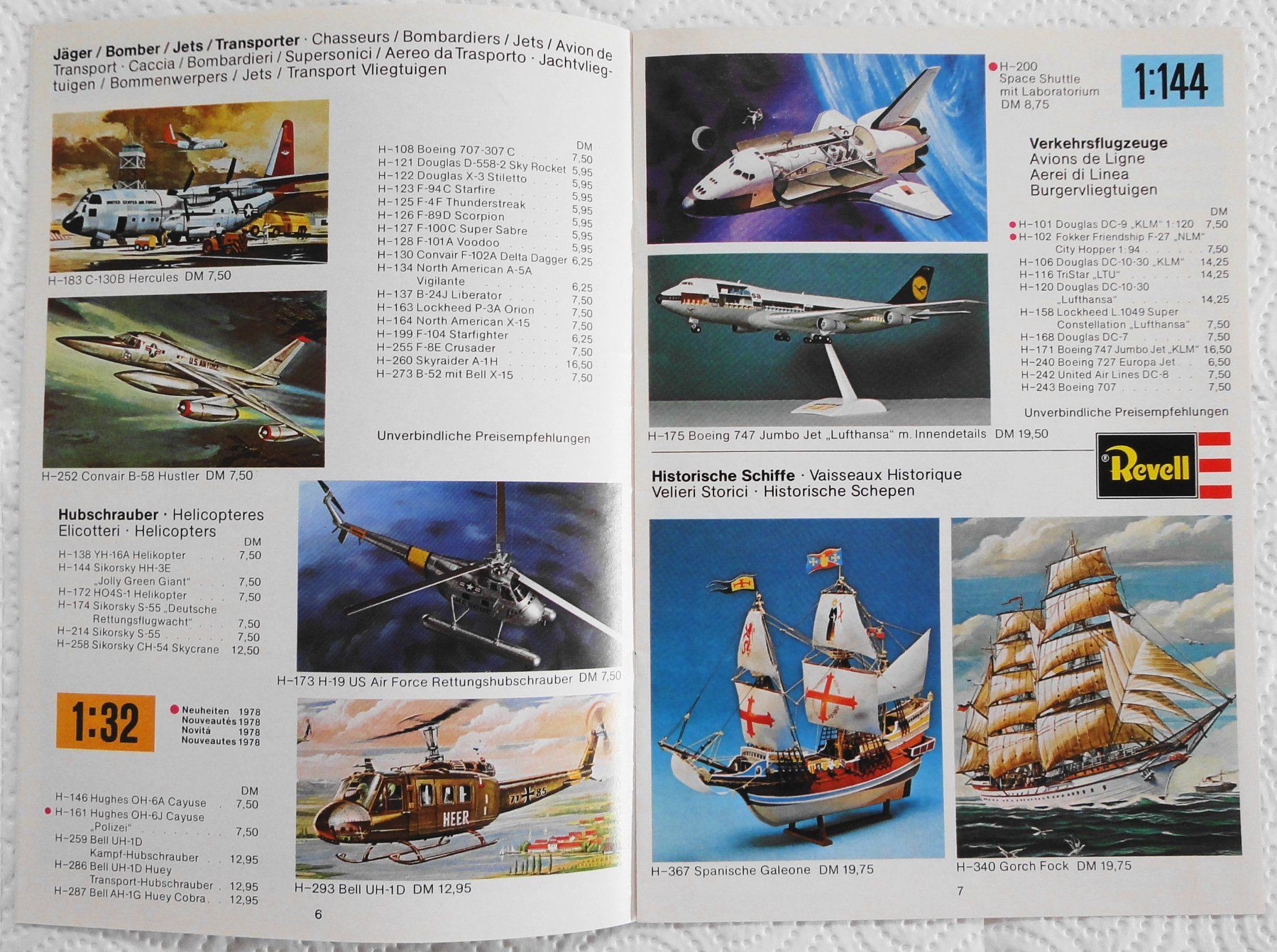 Revell Hobby '78 Katalog (Gebraucht) in Frümsen für CHF 16 – mit ...