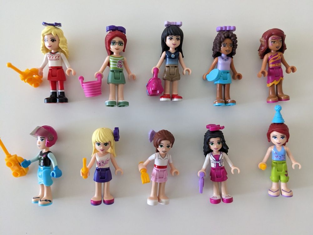 Lego Friends/Elves 10 Figuren Lot 2 | Kaufen auf Ricardo