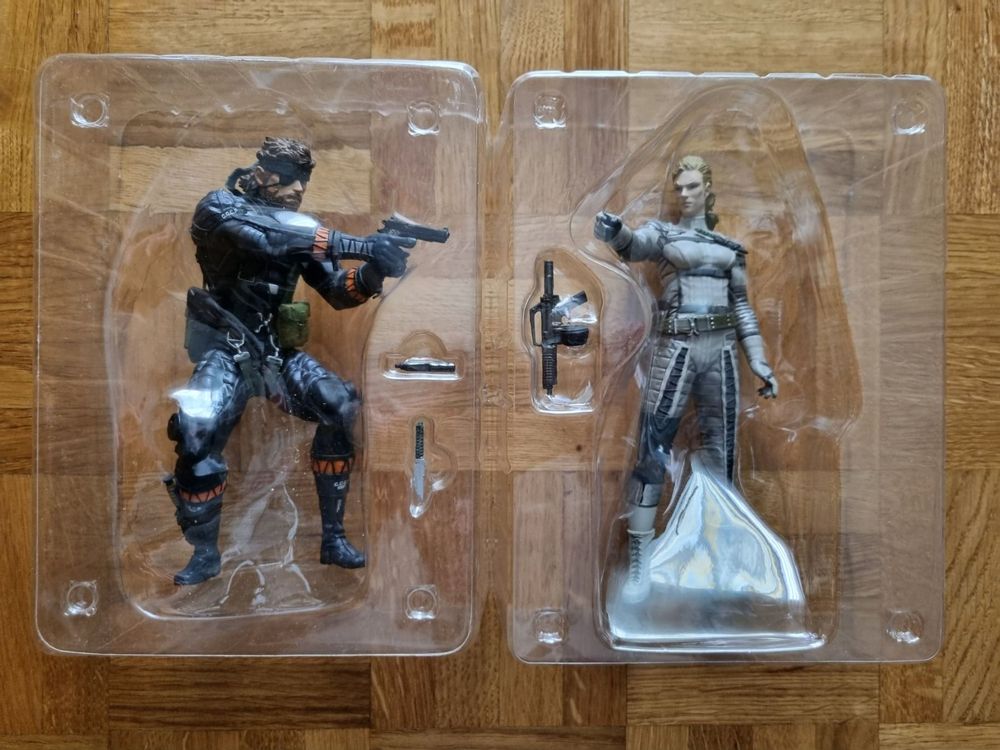 Metal Gear Solid 3: Naked Snake / The Boss Figures (Neu (gemäss ...