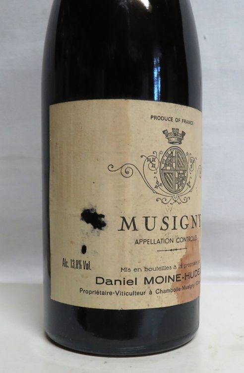 Wein Genuss Rotwein Musigny AOC 1986 Daniel Moine - Hudelot (Neu ...