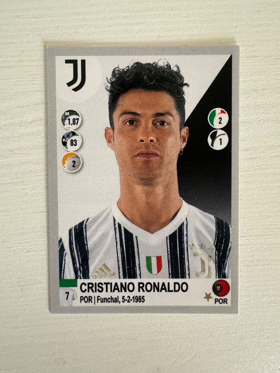 Cristiano Ronaldo Panini Sticker (Juventus) (Neu (gemäss Beschreibung ...