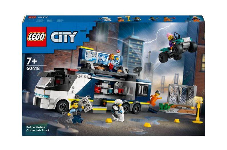 LEGO City 60418 Polizeitruck mit Labor - 100 % NEW | Kaufen auf Ricardo