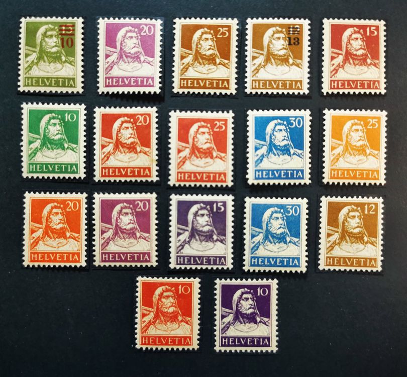 TR55 Timbre Suisse Non Oblitere Avec Charniere | Kaufen auf Ricardo