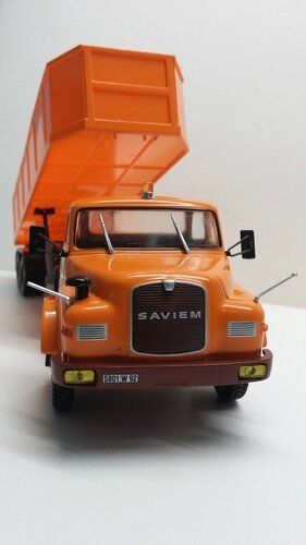 MAN / Saviem 19.280 HTB LKW Sattelschlepper / Muldenkipper (Neu und ...