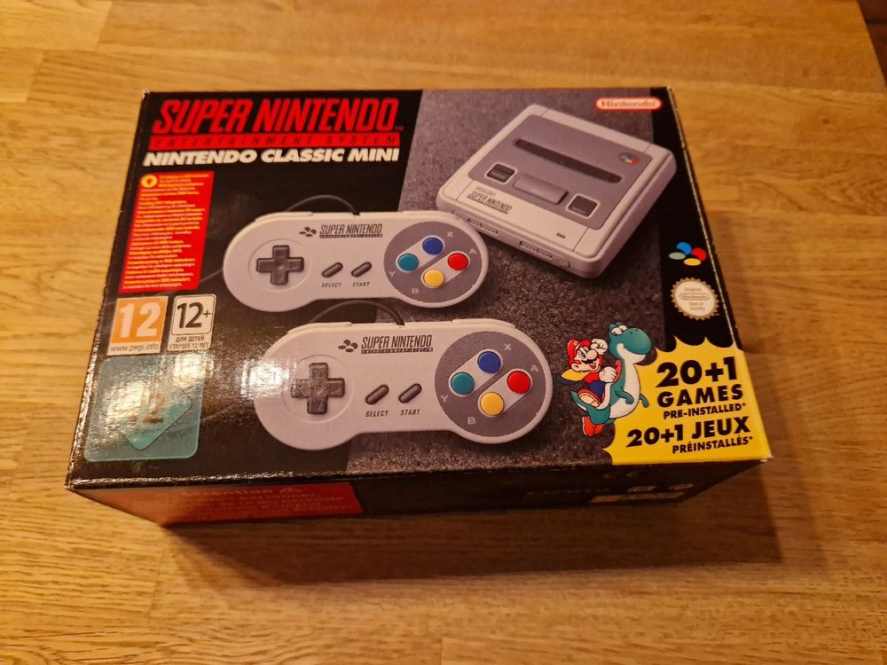 Nintendo Classic Mini: SNES (Neu (gemäss Beschreibung)) in Fiesch für ...