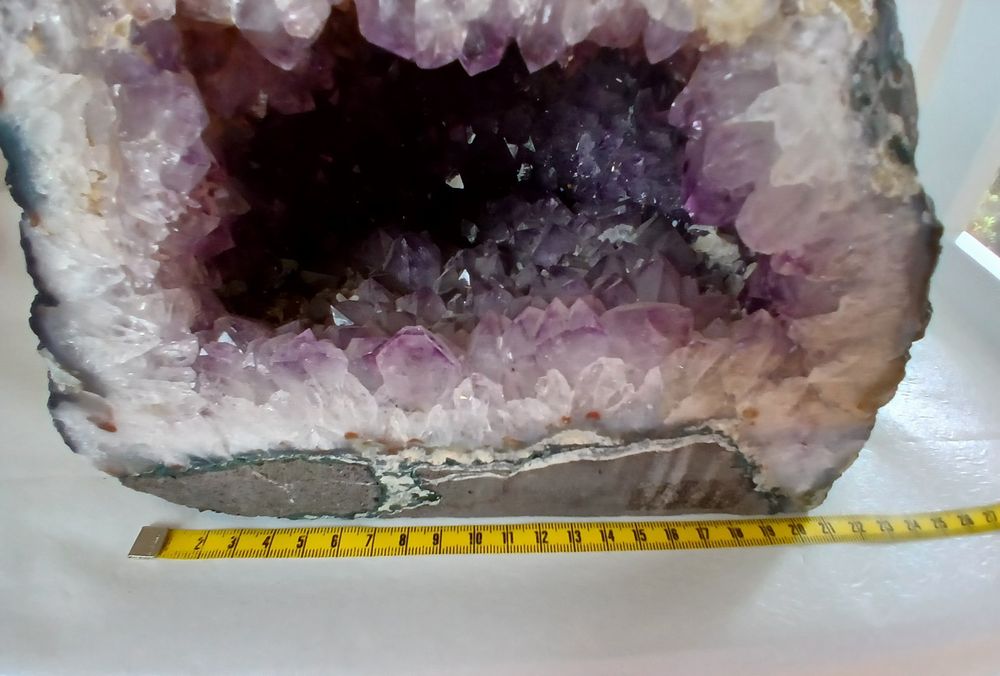 Amethyst Druse ca. 6,2 kg mit fantastischen Kristallen (Gebraucht) in ...