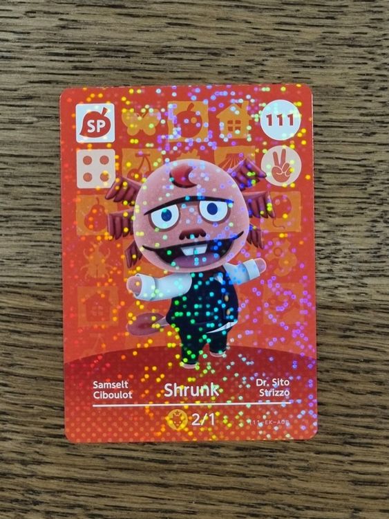 Animal Crossing Amiibo Karte Samselt | Kaufen auf Ricardo