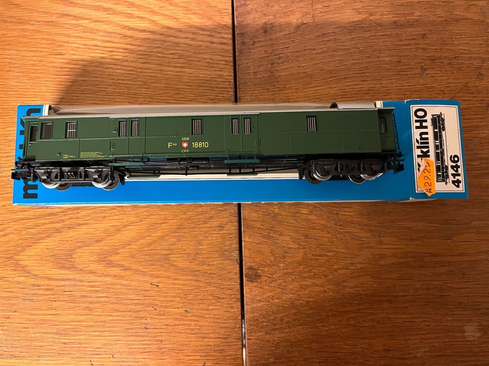 Märklin 4146 D-Zug Gepäckwagen SBB OVP guter Zustand (Gebraucht) in ...