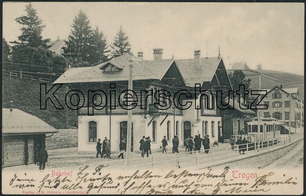 AR Trogen - Bahnhof - Bahn TB (Gebraucht) in Schindellegi für CHF 185 ...