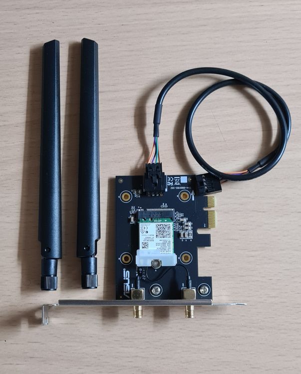ASUS PCE-AX3000, WiFi card, WLAN and Bluetooth, PCI Express (Gebraucht ...