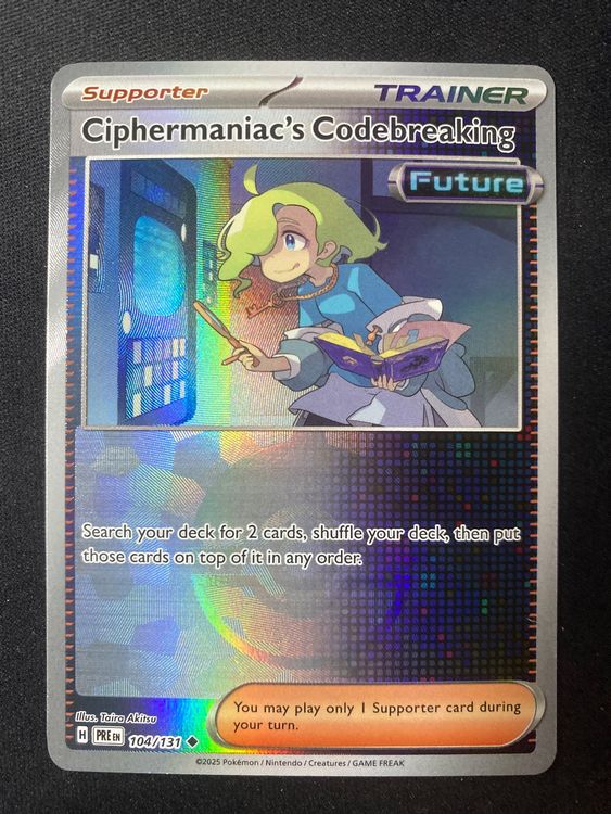 Ciphermaniac's Codebreaking 104 - Prismatic Evolutions - EN (Neu ...