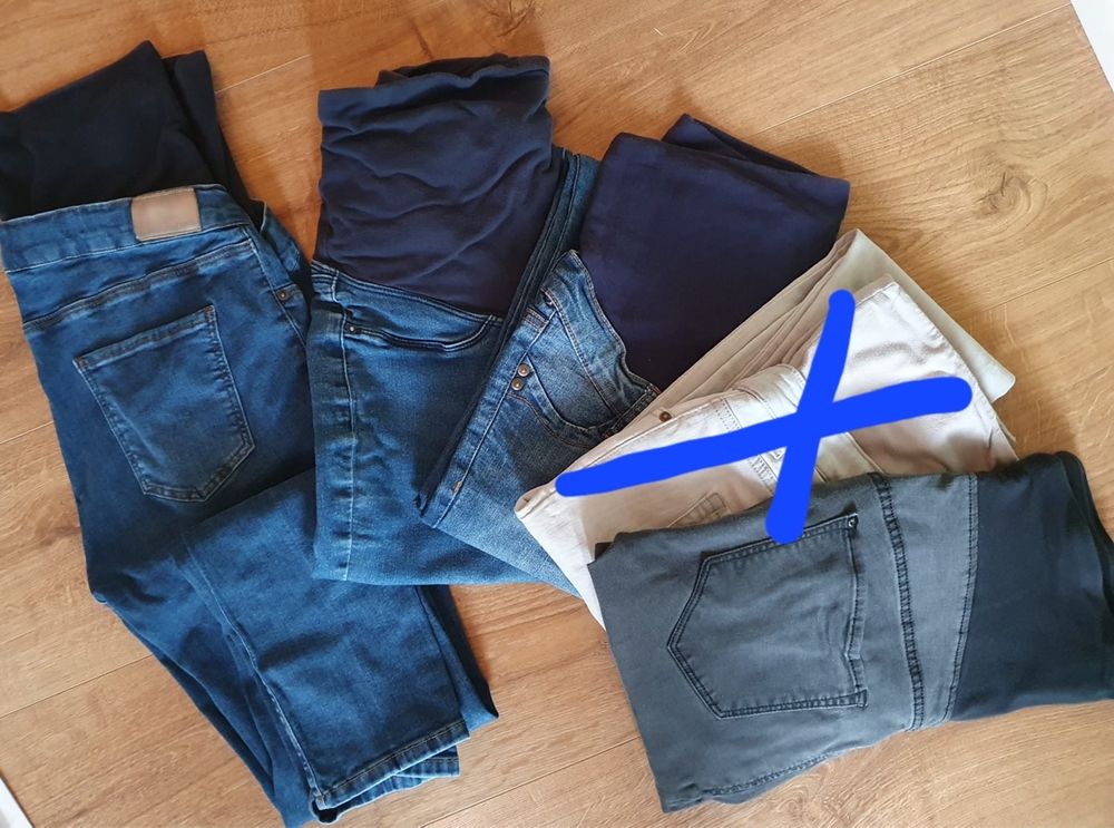 4 Umstandsjeans, Gr.S/M verschiedene Marken (Gebraucht) in Vilters für CHF 55 – mit Lieferung ...