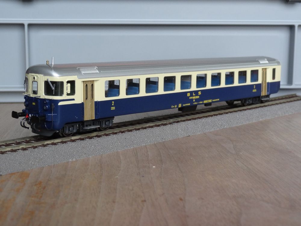 H0 EMB Modellbau BLS Steuerwagen Bt 953 Epoche IV (Neu und ...